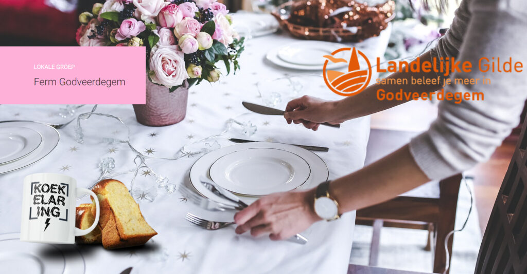 Landelijke Gilde Godveerdegem en Ferm dekken de tafels - NUUS