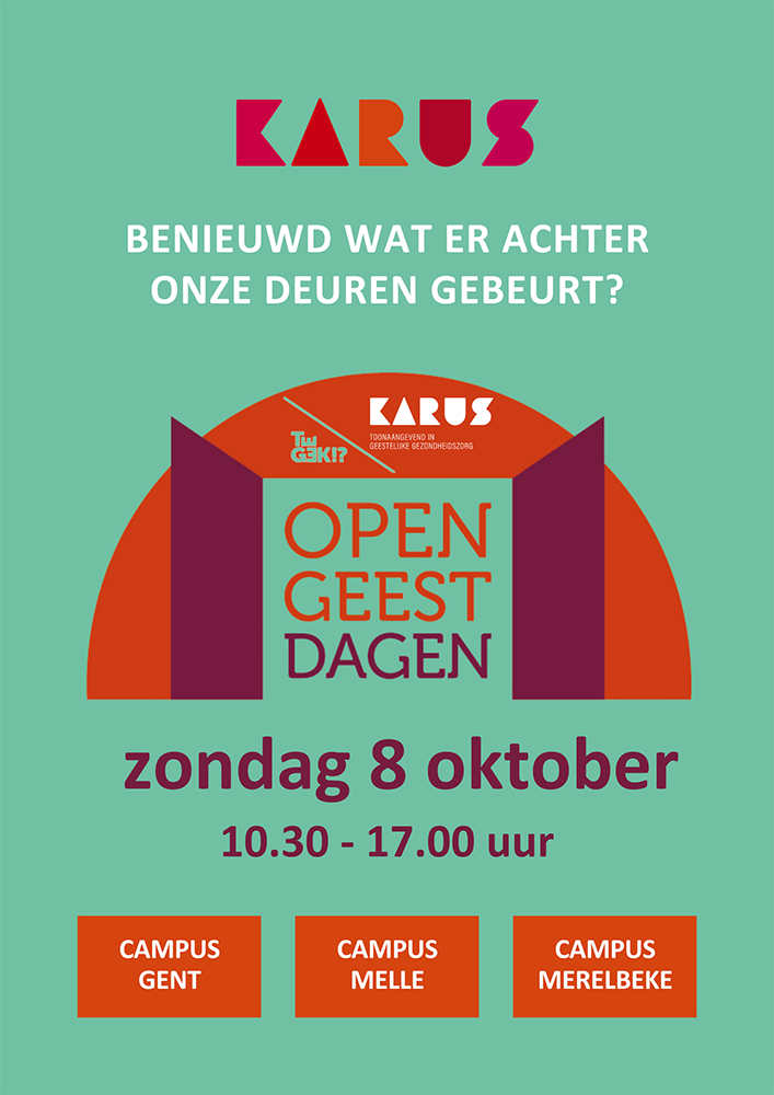 Een blik achter de deuren van de geestelijke gezondheidszorg. Welkom bij KARUS op zondag 8 ...