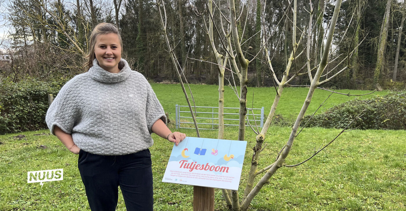 Oosterzele heeft voortaan een Tutjesboom, na voorstel raadslid Louise ...