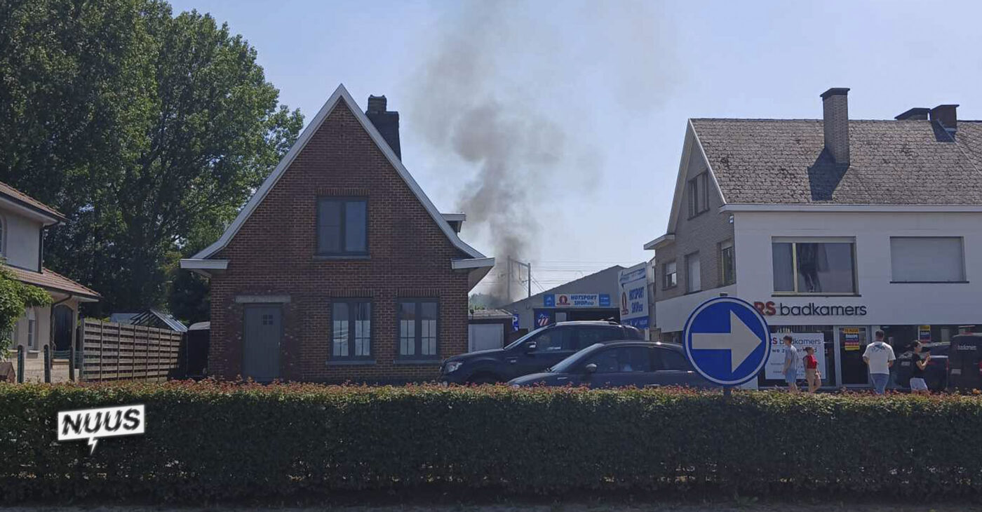 Brand bij Hotsport de Buke Zottegem – NUUS