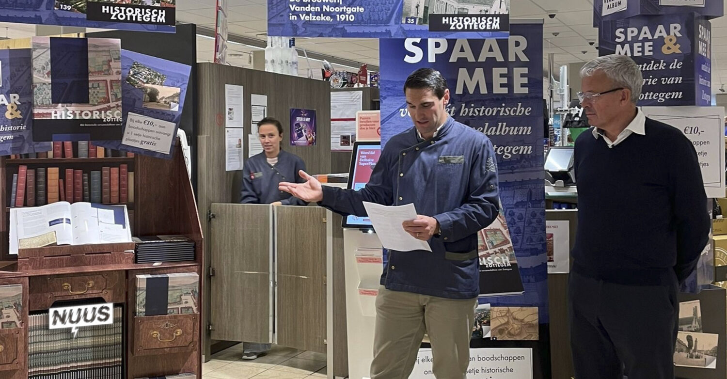 Schitterend initiatief van Delhaize Zottegem: stickeralbum met ...