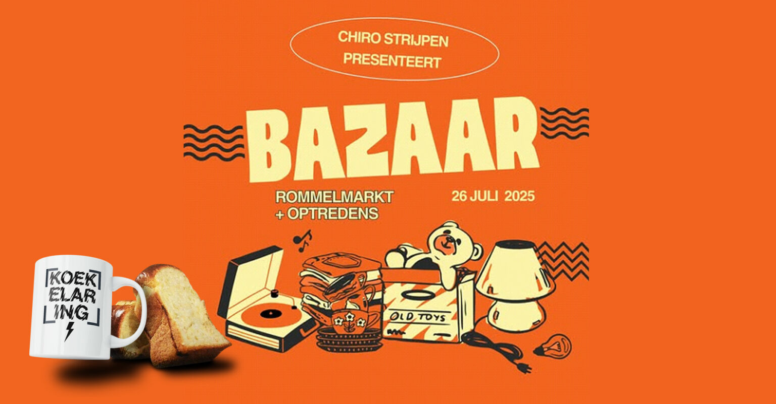 Chiro Strijpen presenteert nieuw evenement: Bazaar met rommelmarkt en ...